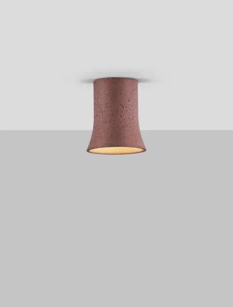 Designové Stropní svítidlo Aku Červená