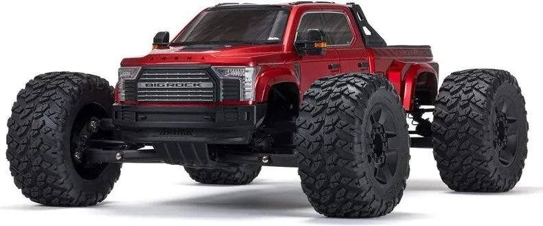 Arrma big rock 6s blx 1:7 4wd rtr červené