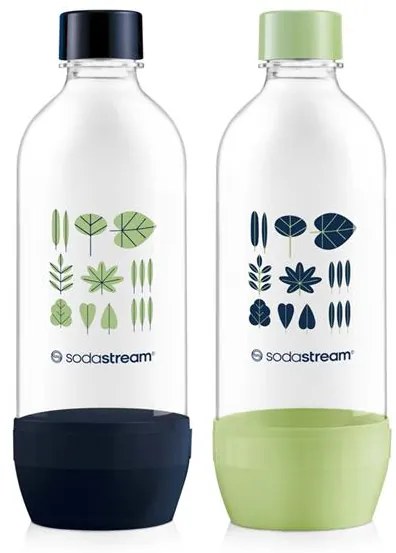Láhev SodaStream Jet DuoPack Green/Navy 2x1l