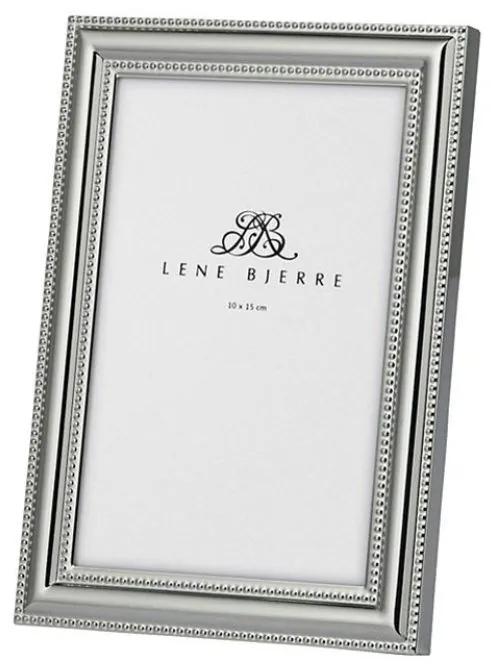 LENE BJERRE Elegantní kovový rámeček na fotografie AUSTIN, stříbrný