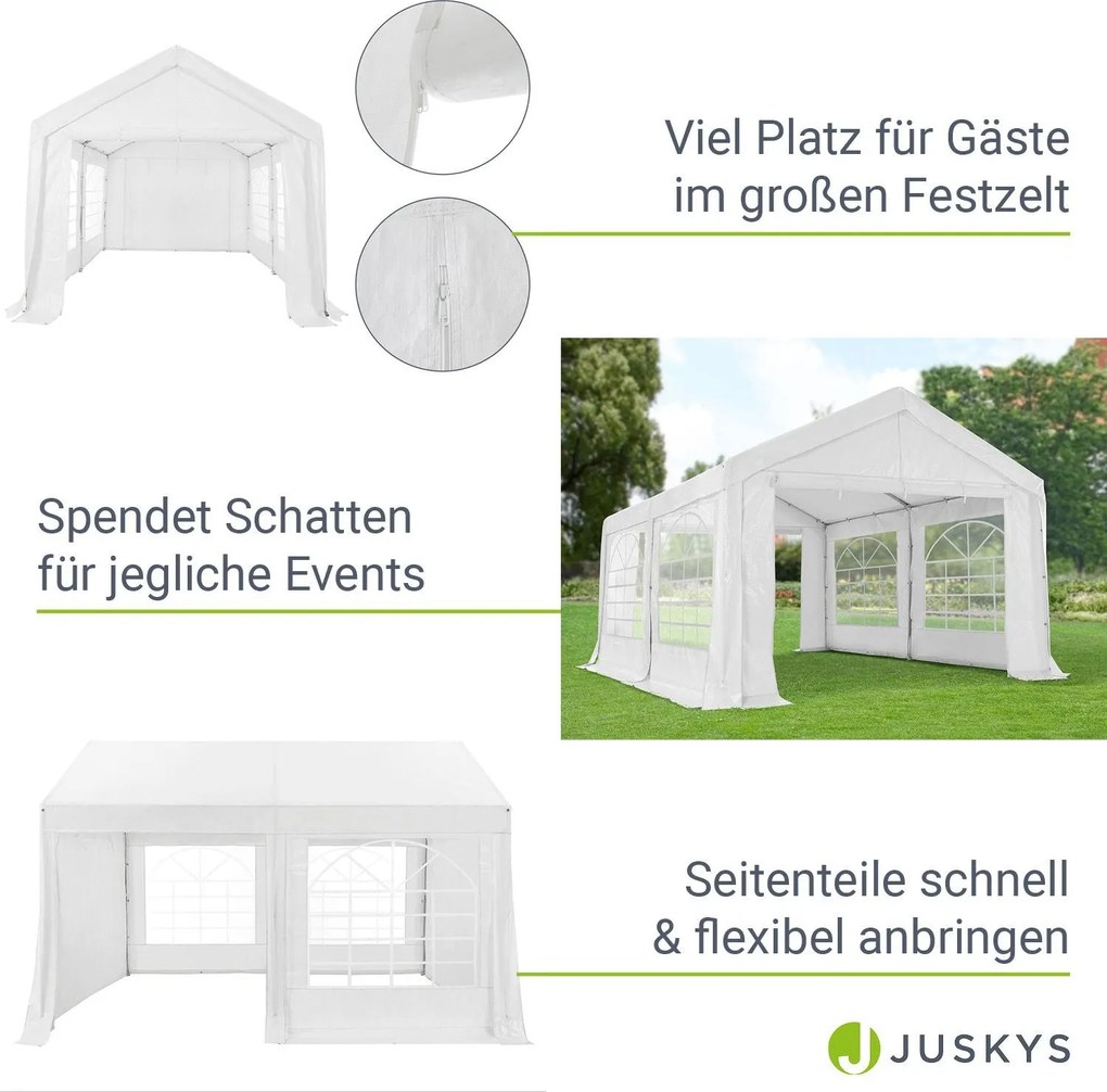 Juskys Zahradní párty stan Gala Velikost: 3 × 6 m