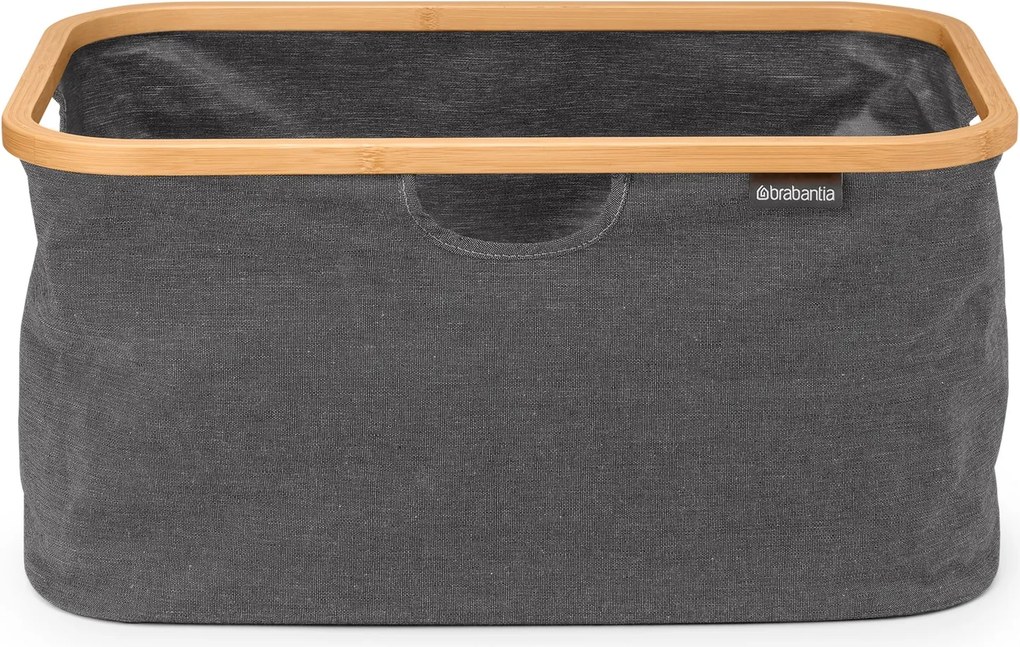 Skládací koš na prádlo/úložný box Brabantia 40l černý