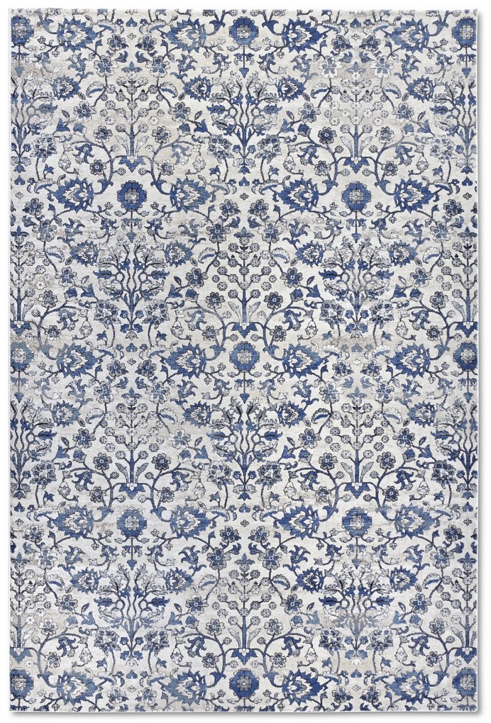 Villeroy & Boch Kusový koberec 106120 Cream, Blue, 160x235, modrá, ložnice