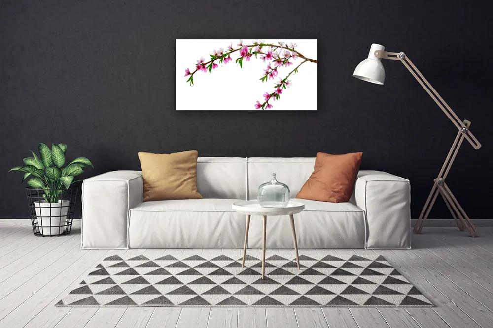 Obraz na plátně Větev Květ Příroda 125x50 cm