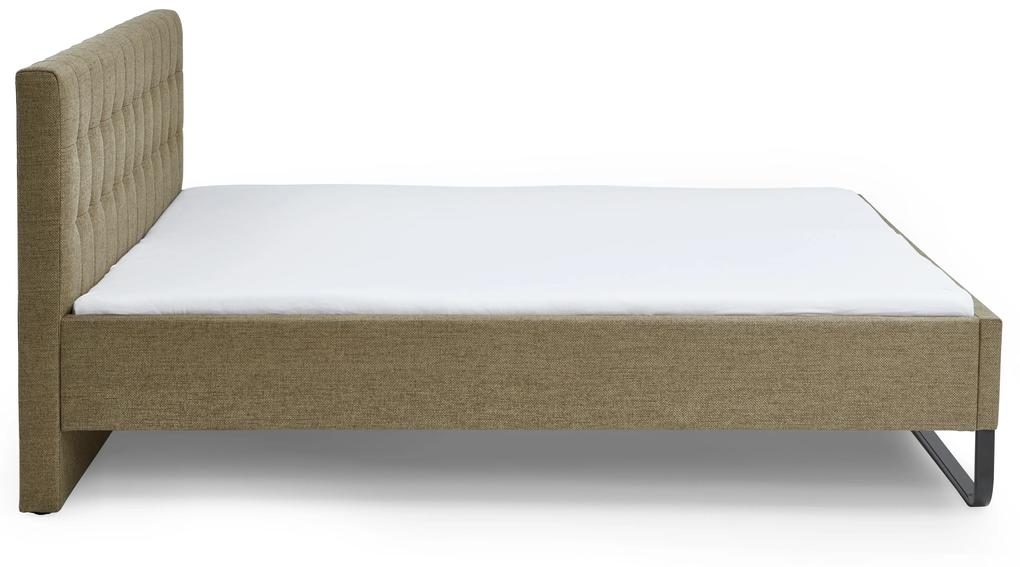 Čalouněná postel Lambarda 180x200 šedá