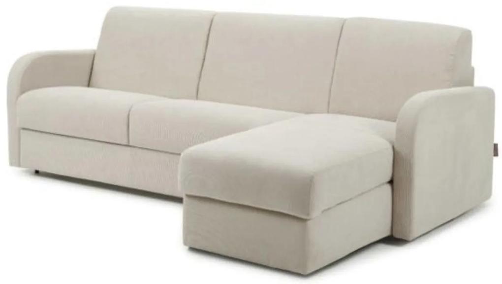 Pregio Italia sofa&relax Rohová sedačka na každodenní spaní DARS Provedení: 2 místná maxi rozkládací, Vzorník látek: tekno fibra 11 brown