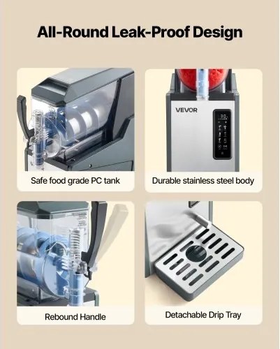 Výrobník ledové kaše VEVOR, 350 W – 4 l