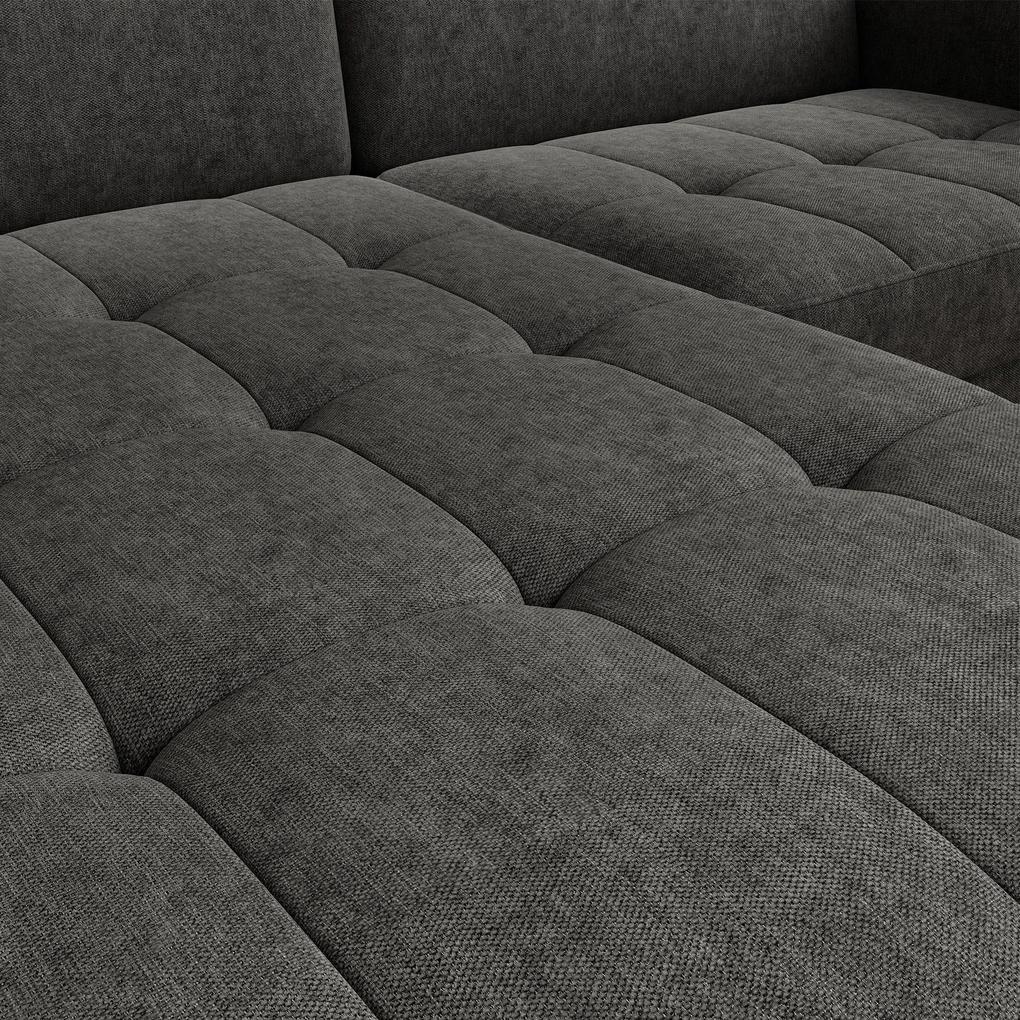 Eltap Rohová sedací souprava Gomsi Materiál a barva potahu: Manhattan 06 - tmavě šedá, Orientace: pravá