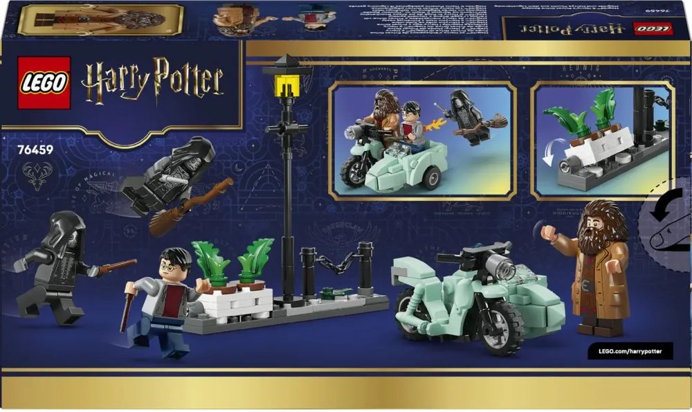 LEGO® Harry Potter™ 76459 Hagrid™ a Harryho útěk ze Zobí ulice