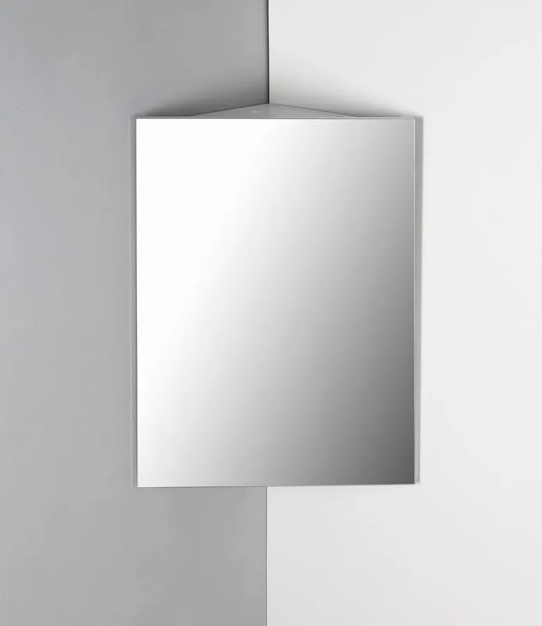 Aqualine Aqualine, ZOJA/KERAMIA FRESH skříňka zrcadlová rohová 35x78x35cm, bílá, 50352
