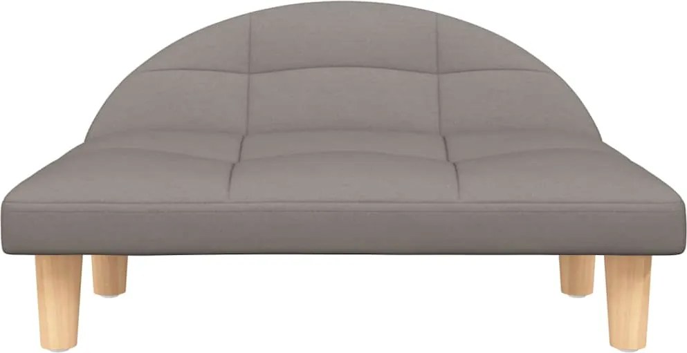 Pelíšek pro psy taupe 70 x 52 x 30 cm textil 171936
