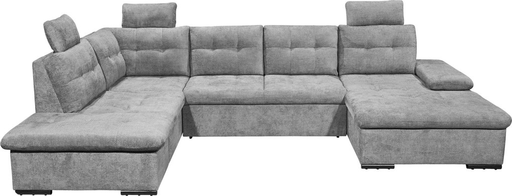 XXXLutz SEDACÍ SOUPRAVA, textil, šedá Livetastic - Sedací soupravy - 002220057602