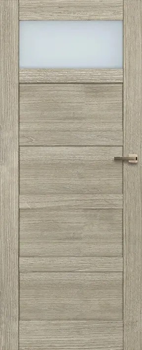 Interiérové dveře vasco doors BRAGA model 2 Průchozí rozměr: 70 x 197 cm, Orientace dveří: Levé dveře, Dekor: Dub šedý