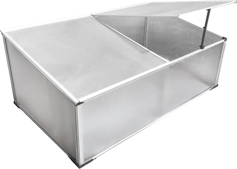 Zahradní skleník/pařeniště, polykarbonát, 100x60x30 cm, LENSAR