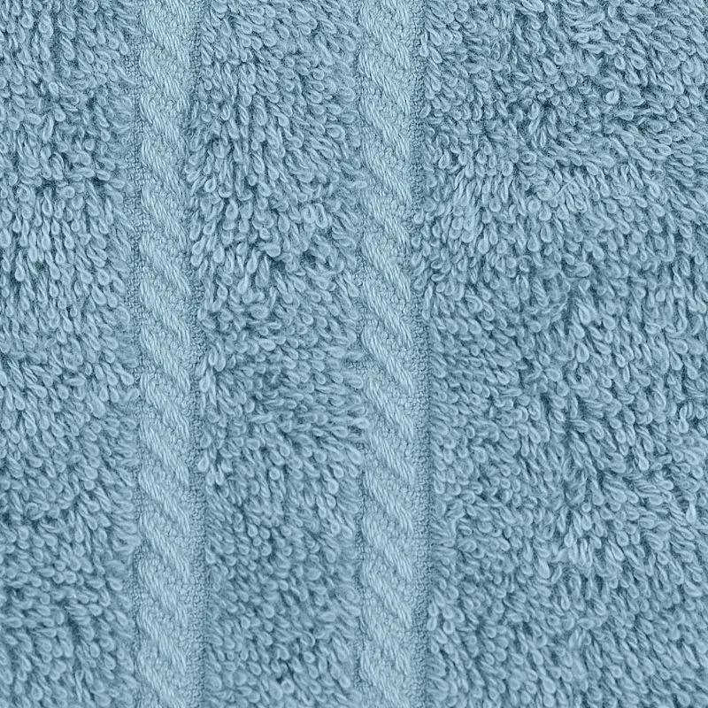 SCANquilt bavlněný ručník COTTONA šedomodrá osuška 70 x 140 cm