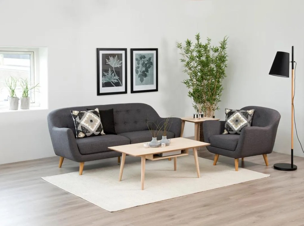 ACTONA Konferenční stolek CENTURY světlý 115x60 cm