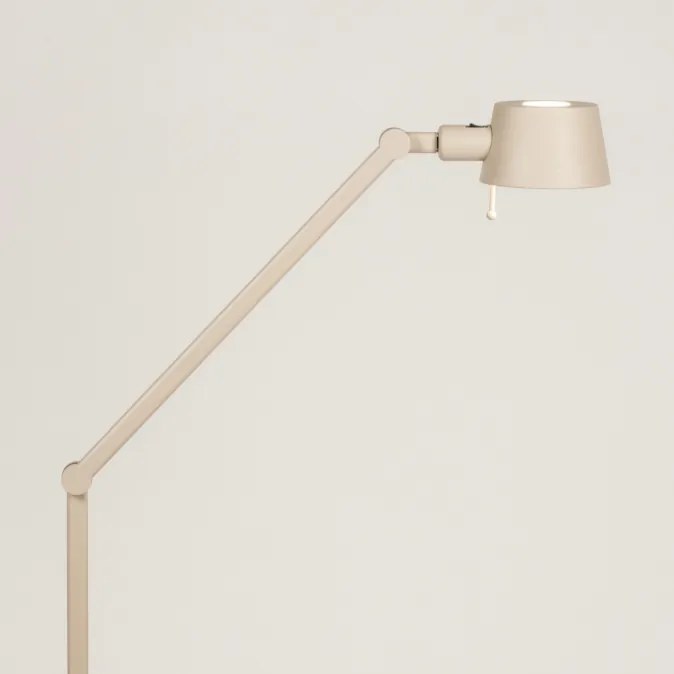 Stojací designová lampa Niki Taupe