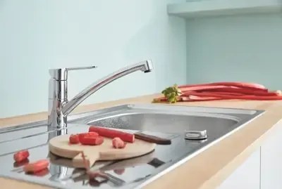 Grohe BauEco - Dřezová baterie chrom