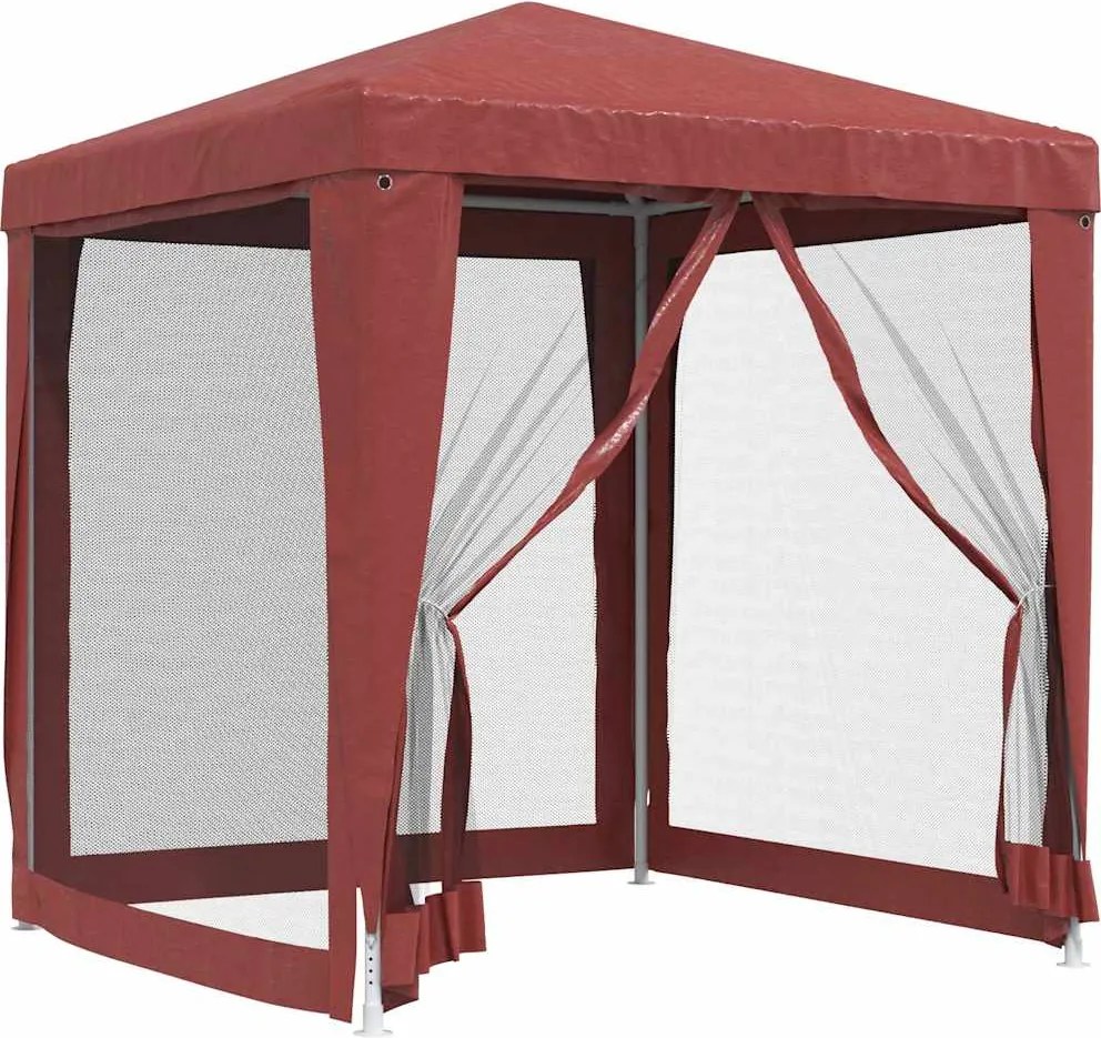 Party stan se 4 síťovanými bočnicemi 2 x 2 m HDPE 319220