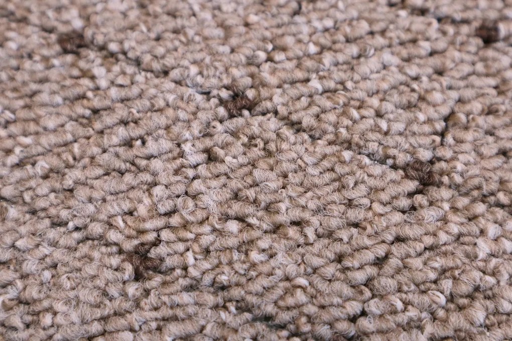 Condor Carpets, AKCE: 100x395 cm Kusový koberec Udinese béžový new - neúčtujeme odřezky z role - obšitý ze všech stran, šíře, béžová, filc, chodba / předsíň