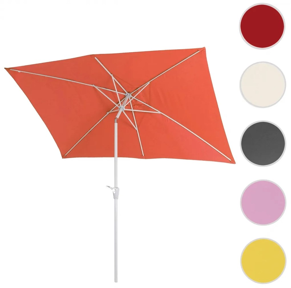 Slunečník N23 2x3m polyester/hliník - krémová