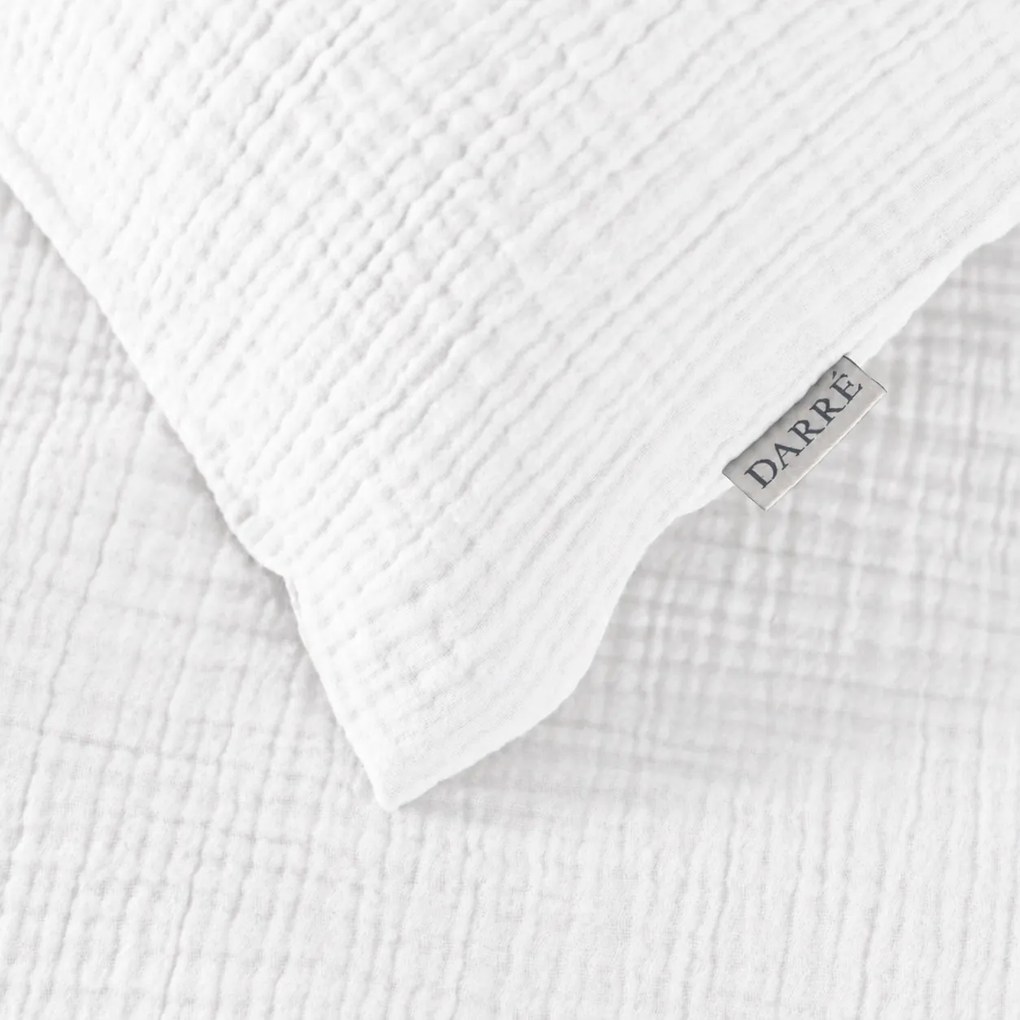 Mušelínové povlečení White Velikost: 140 x 200 + 70 x 90