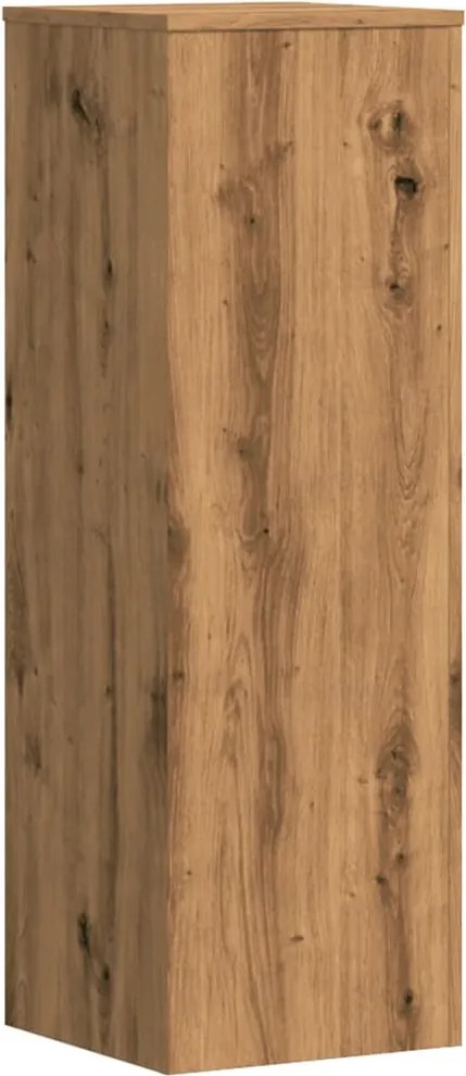 Stojany na rostliny 2 ks dub artisan 33 x 33 x 100 cm kompozit 3307890