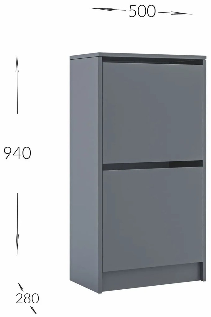Casarredo Botník ROLF dub lanýž
