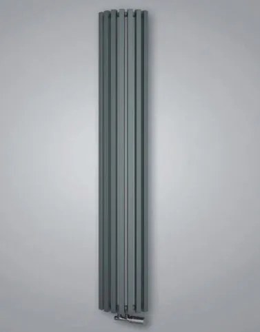 koupelnový radiátor designový Octava Radius 1800/295 - nástěnný radiátor Isan