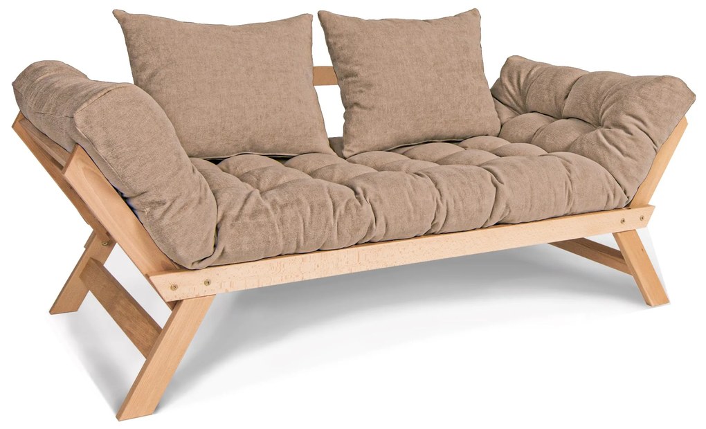 Rozkládací futonová pohovka BREEZIO 02 170 cm z - výběr z 10 provedení