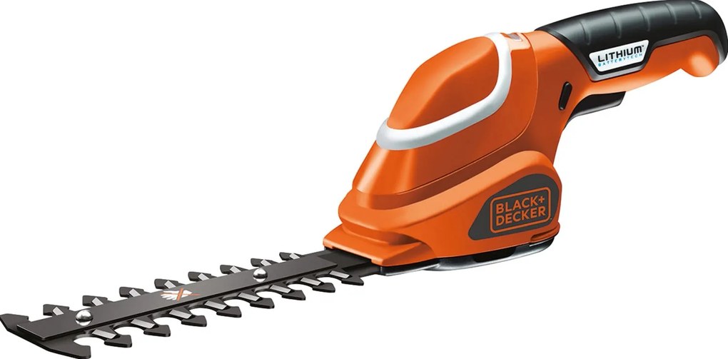 Black+Decker Akumulátorové nůžky na keře, 36 V, GSL300