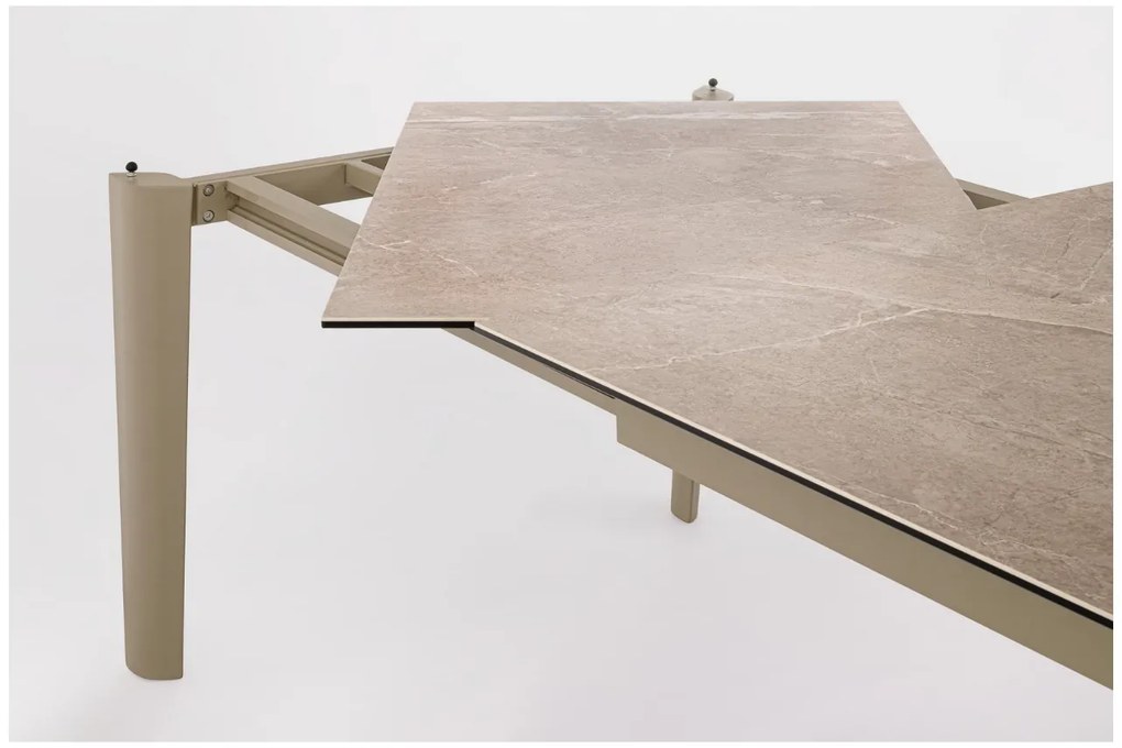 BIZZOTTO Rozkládací jídelní stůl ASIRI světlý 180-250x100 cm 0731381