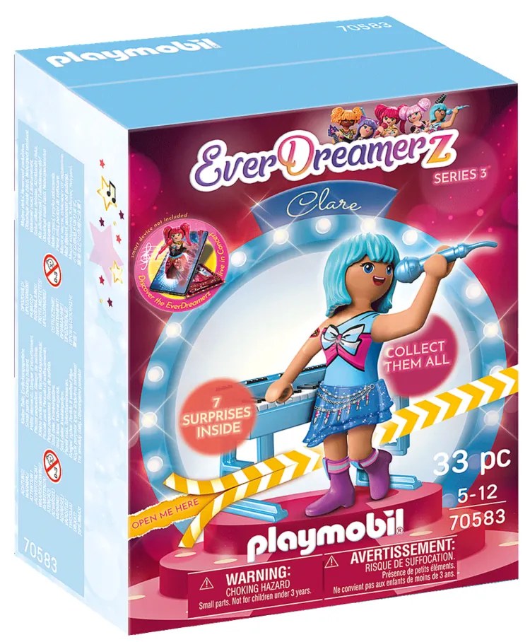 Playmobil everdreamerz 70583 clare - music world