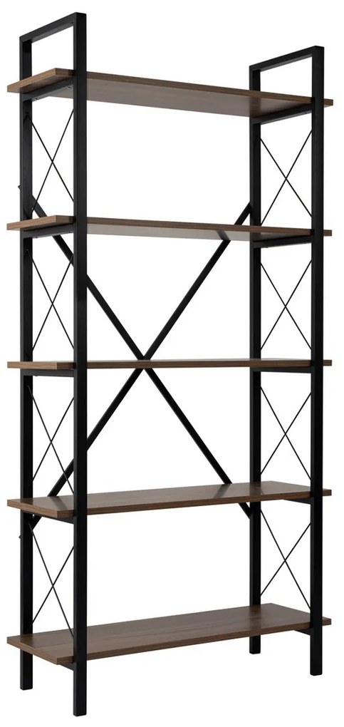 Regál Elysian Walnut and Black