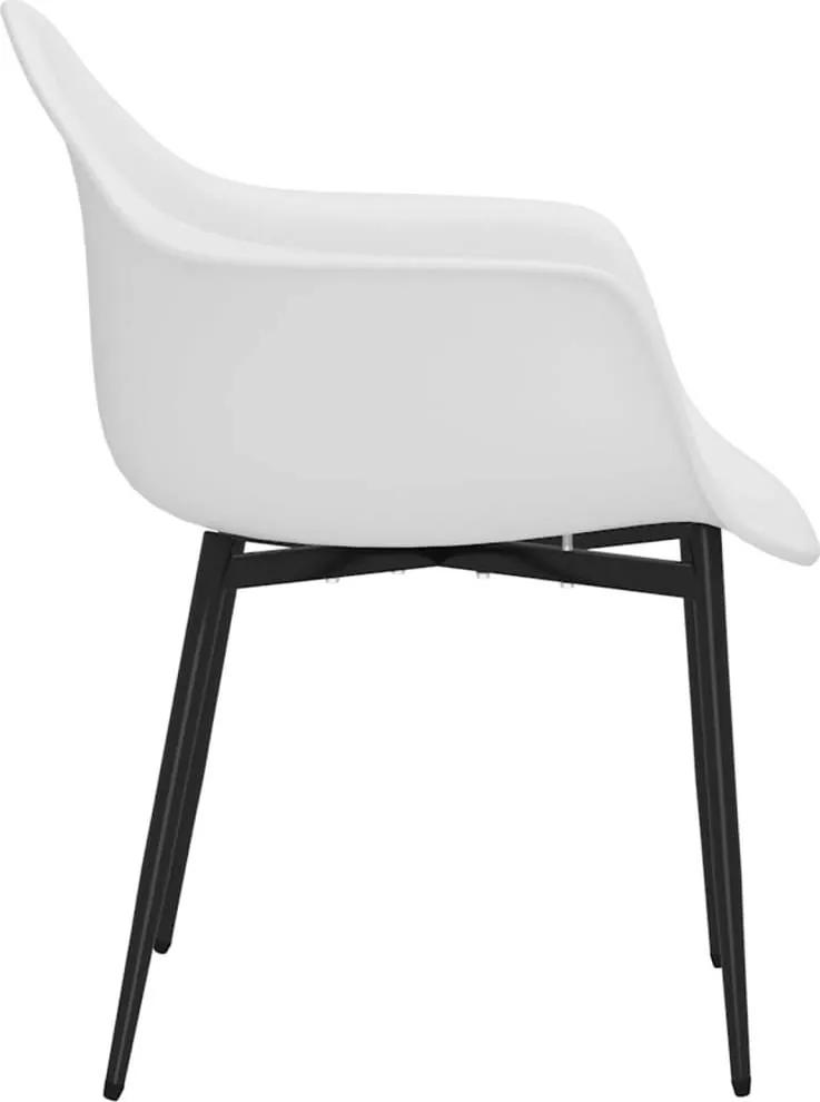 vidaXL Jídelní židle 6 ks PP [3082356] Barva: Černá