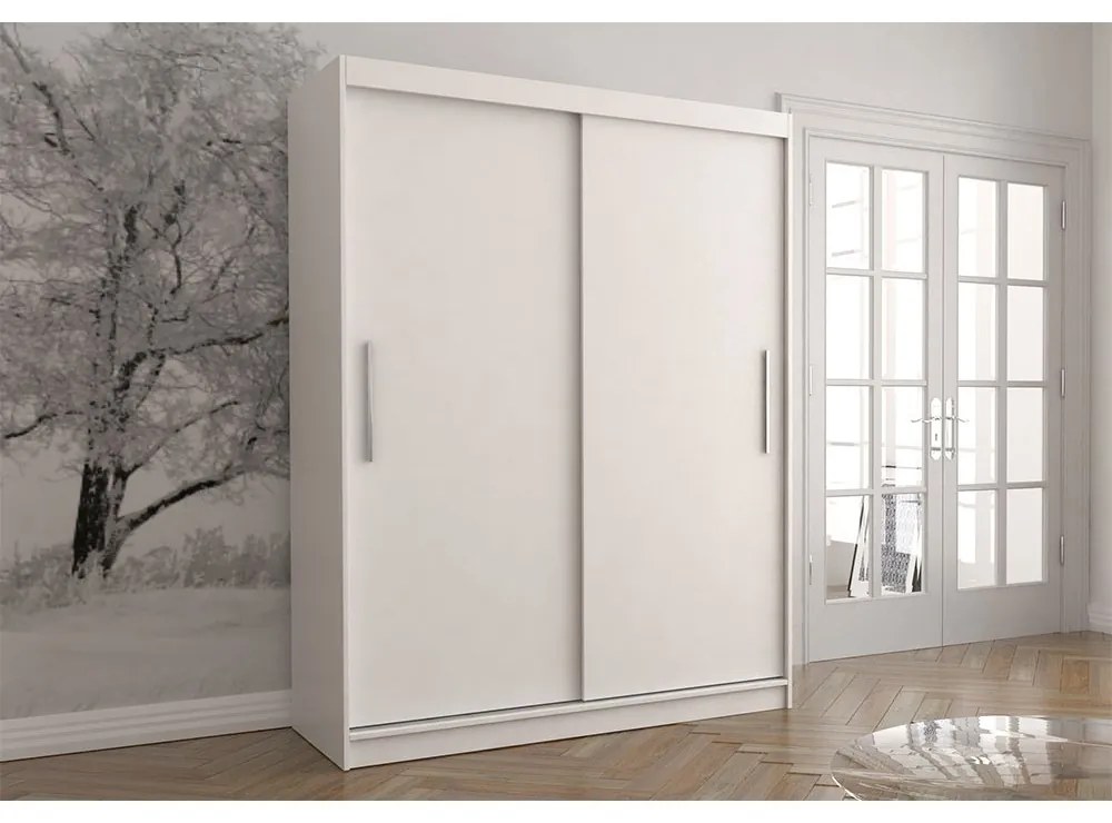 IDZ Šatní skříň Neomi 04 (150 cm) Barva dřeva: Sonoma + Bílá