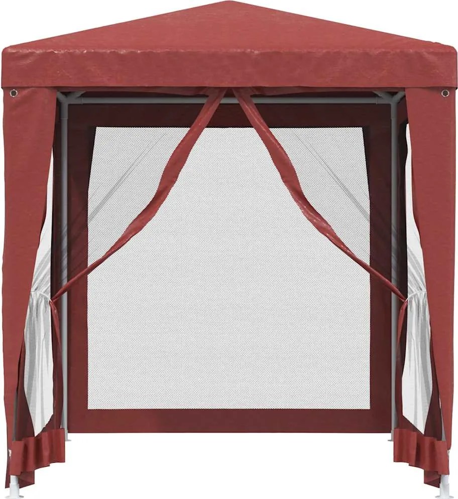 Party stan se 4 síťovanými bočnicemi 2 x 2 m HDPE 319220