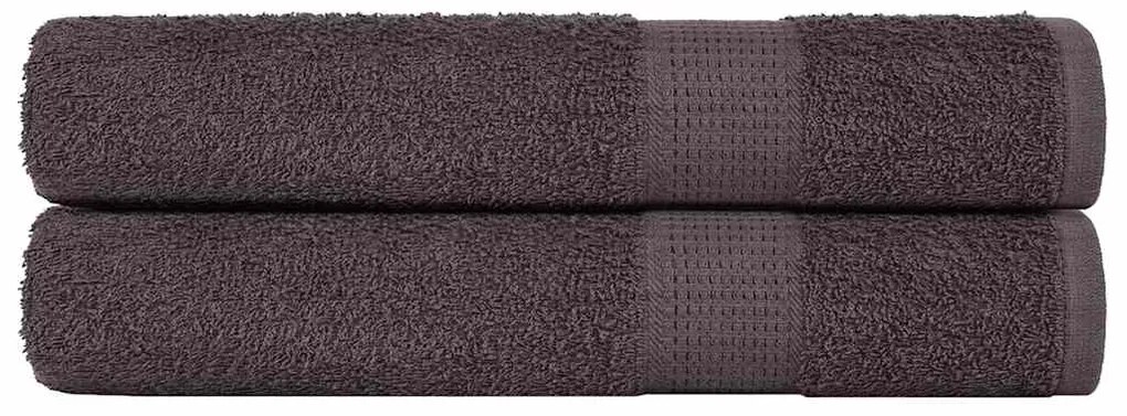 Ručníky FROGN 2 ks antracitové 100x200 cm 360 g/m² 136697