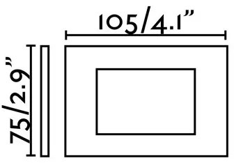 FARO 70163 - LED Venkovní zápustné svítidlo SPARK-1 LED/5W/230V IP65
