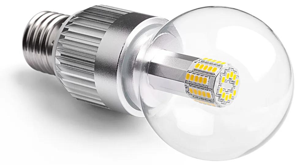 LED žárovka E27 8,9W CL A60 2700K