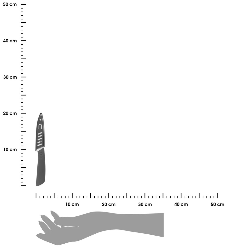 Keramický kuchyňský nůž Zirco 20 cm