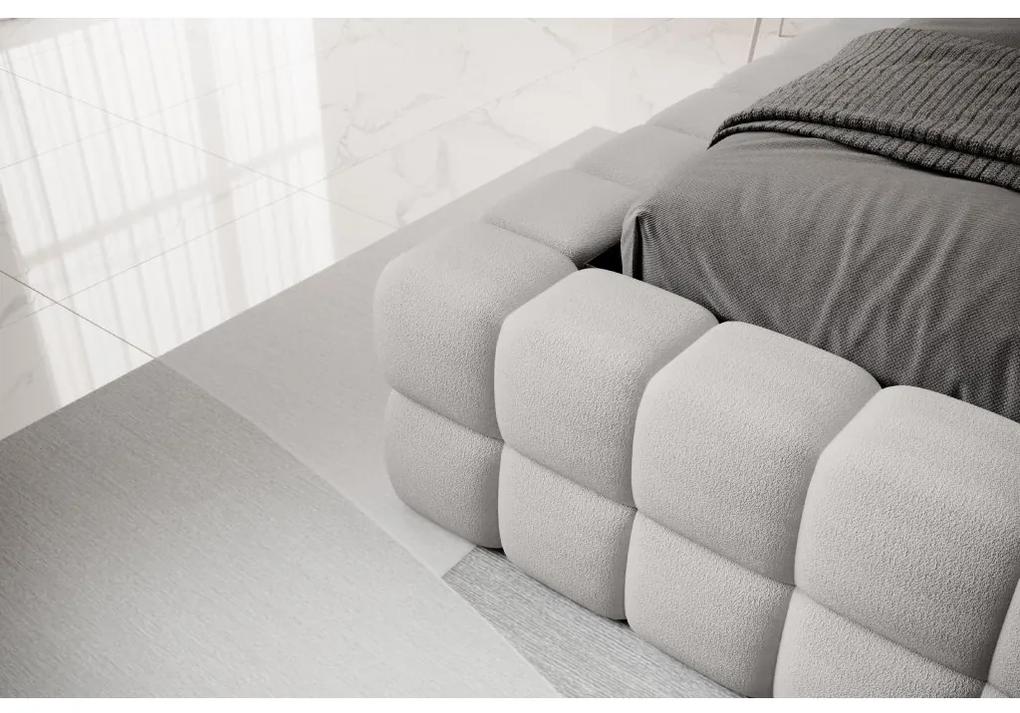 Eltap Čalouněná postel Dizzle Materiál a barva potahu: Royal 04 - šedá, Rozměry (cm): 180x200