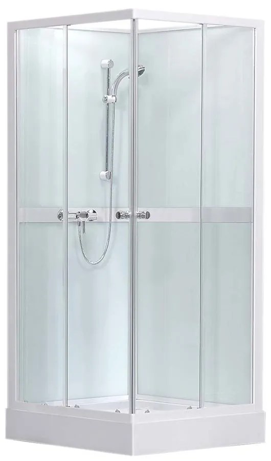 ROTH SIMPLE SQUARE /900 sprchový box 900x900x2050mm, bílá/transparent, 4000693