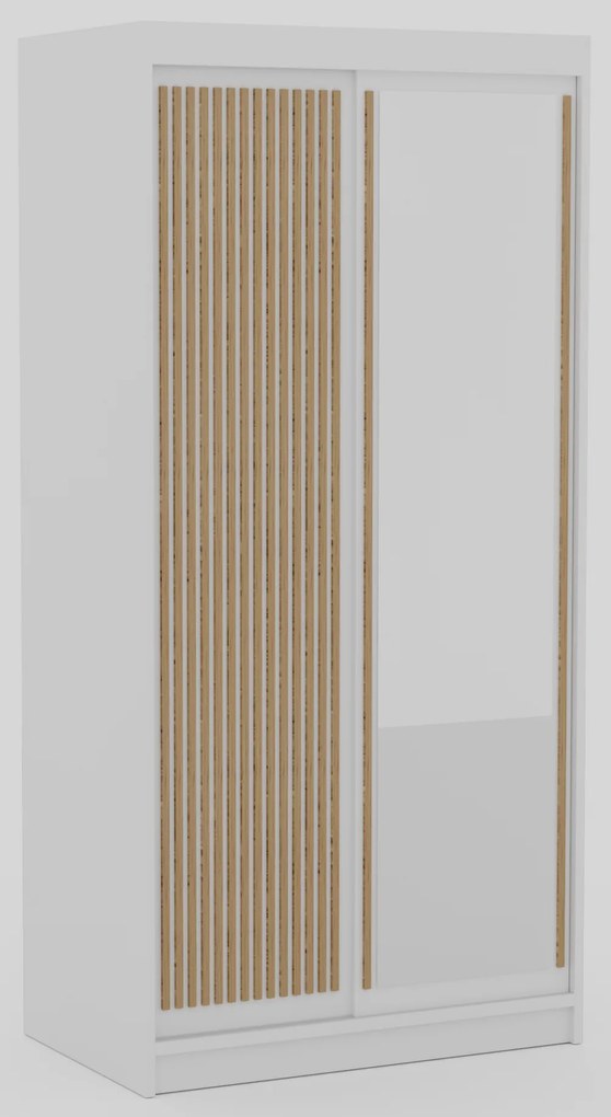 ADRK Furniture Posuvná skříň Delia 100 ADRK-SW-DEL-100-W