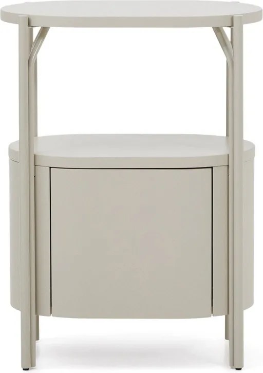 Bílá skříňka pod umyvadlo 60x81 cm Arely – Kave Home