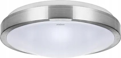 Stropní Svítidlo kulatý stříbrný Alex Led C 18W 1260lm 4000K IP44 03563 Strühm