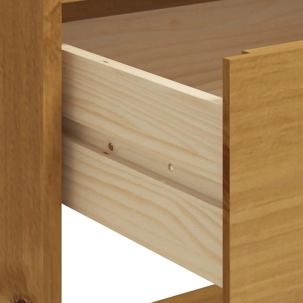 Barový stůl FLAM 92 x 45 x 110 cm masivní borové dřevo - Default Title