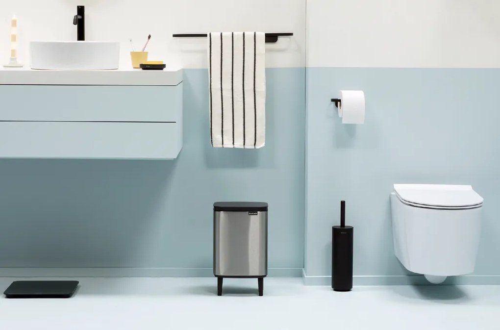 Brabantia BO HI odpadkový koš 7L matná ocel otiskuvzdorná