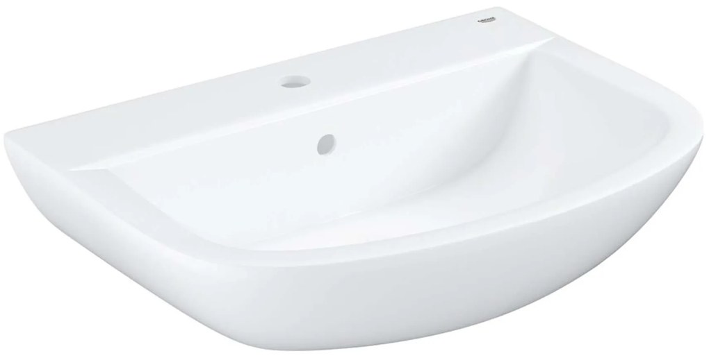 Grohe Bau Ceramic - Umyvadlo 65x47 cm, s přepadem, 1 otvor pro baterii, alpská bílá 39420000