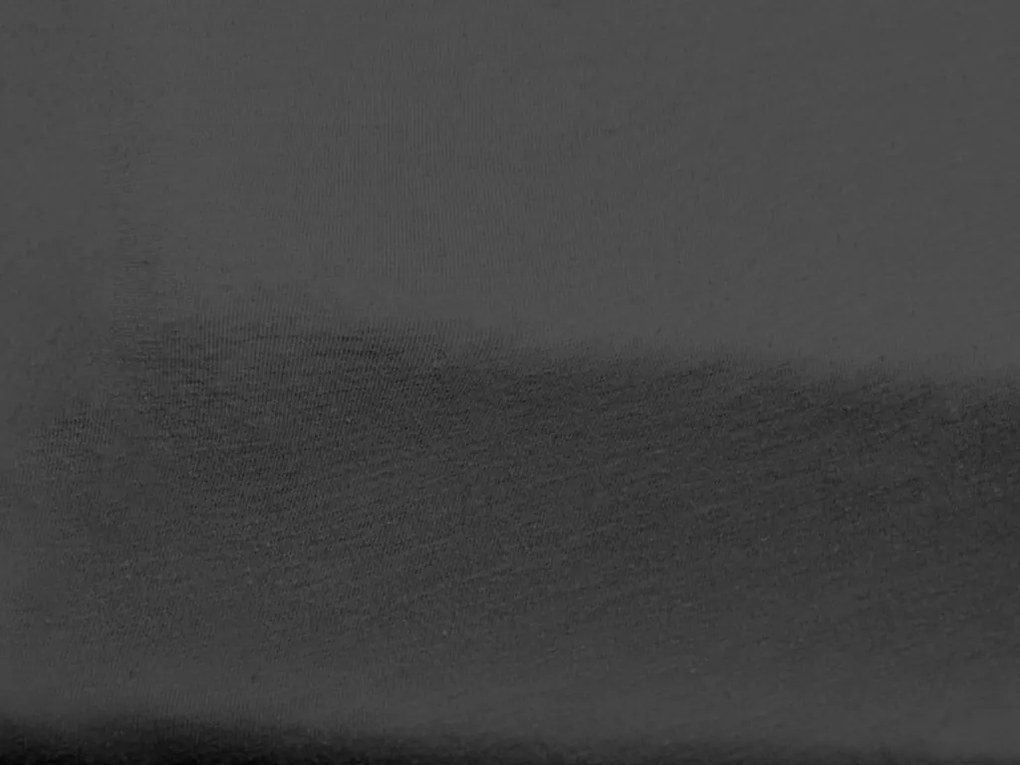 Jersey prostěradlo do dětské postýlky tmavě šedé 70 x 140 cm